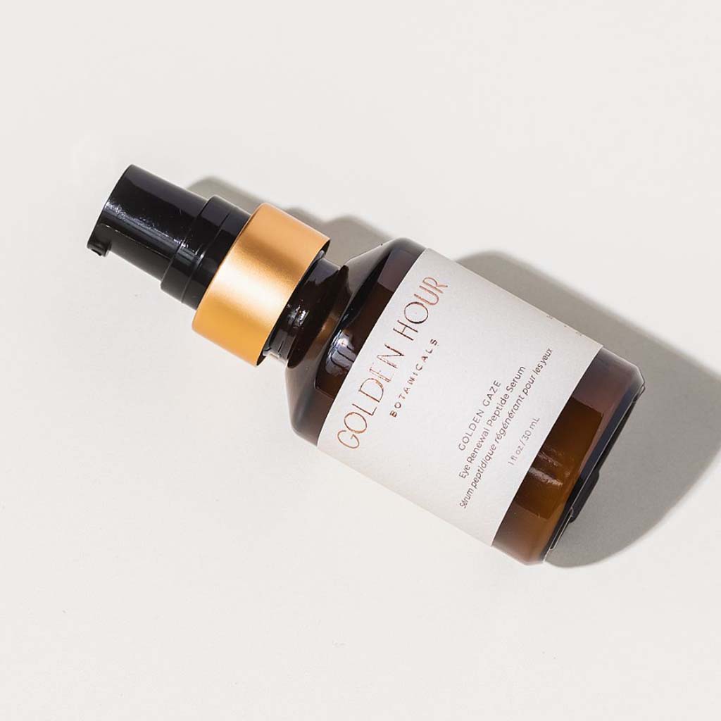 Golden Gaze - Eye Renewal Peptide Serum – Golden Hour Botanicals